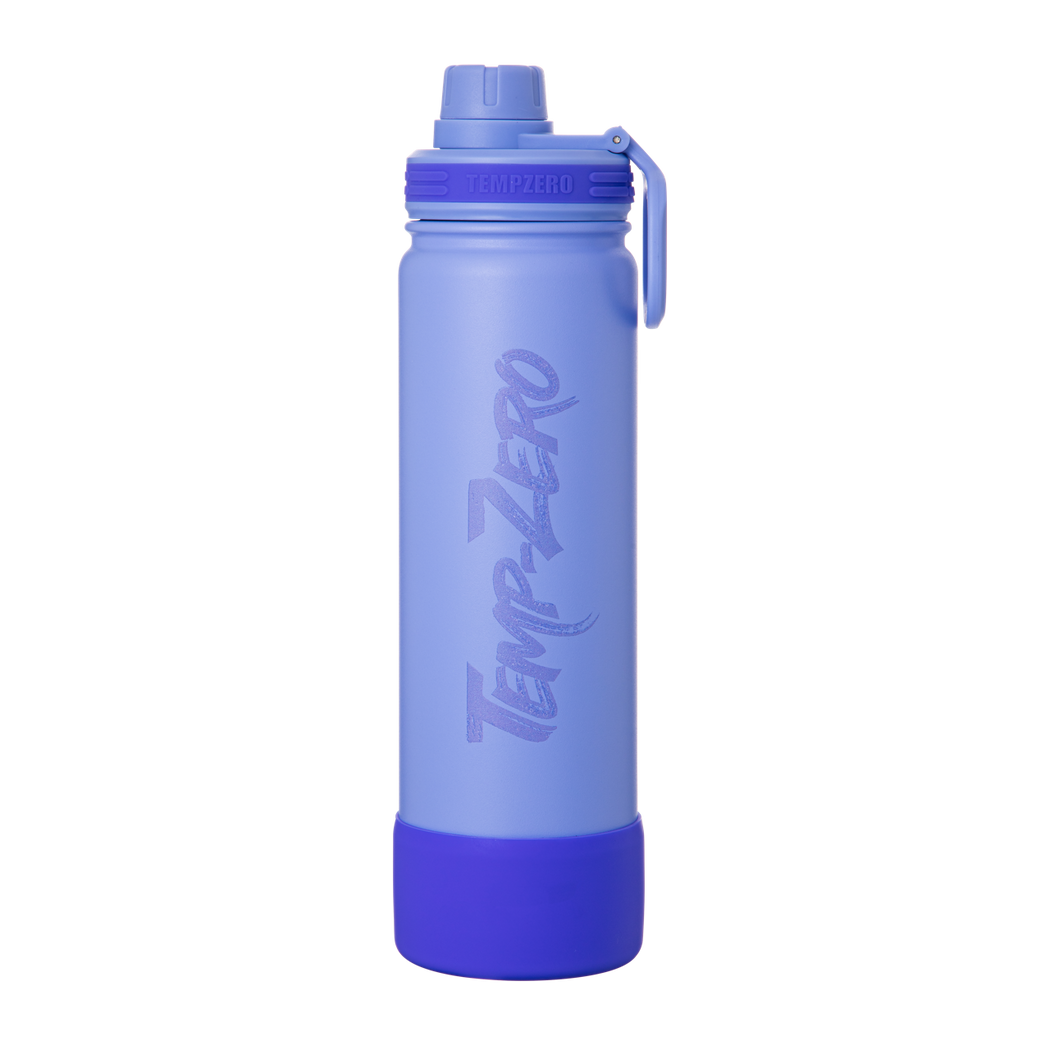 22oz Insulated Water Bottle – Gummy Grape Purple Stainless Steel | Temp-Zero®